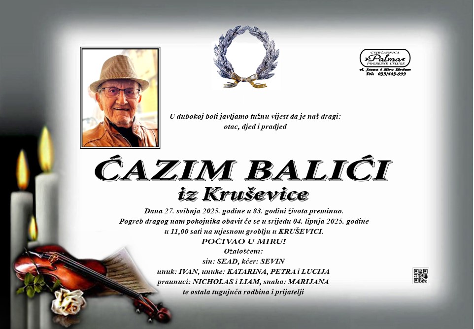 BALIĆI ĆAZIM (1942.) – Palma